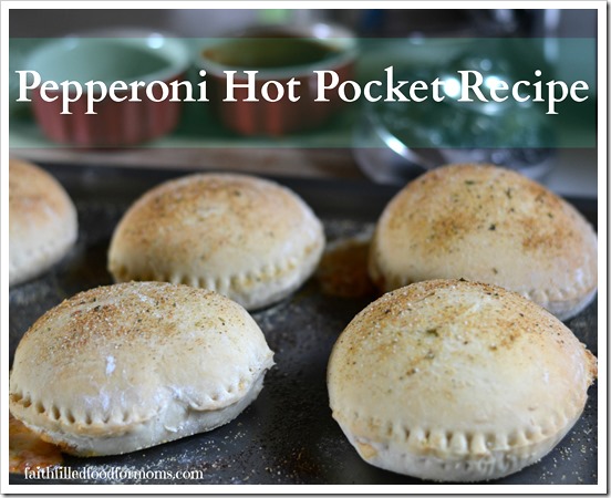 Pepperoni Pocket Recipe • Faith Filled Food for Moms